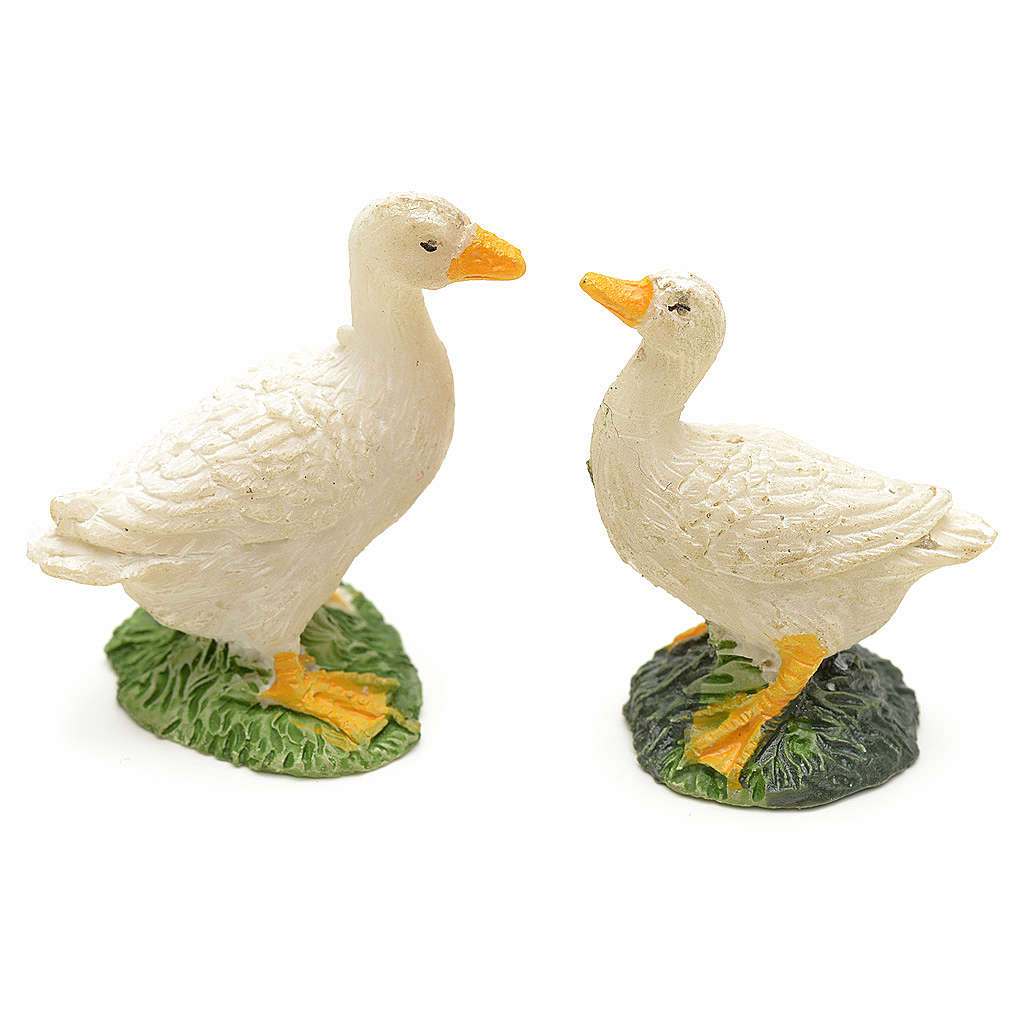 Nativity figurine, resin ducks 8cm, set of 2 pcs | online sales on ...