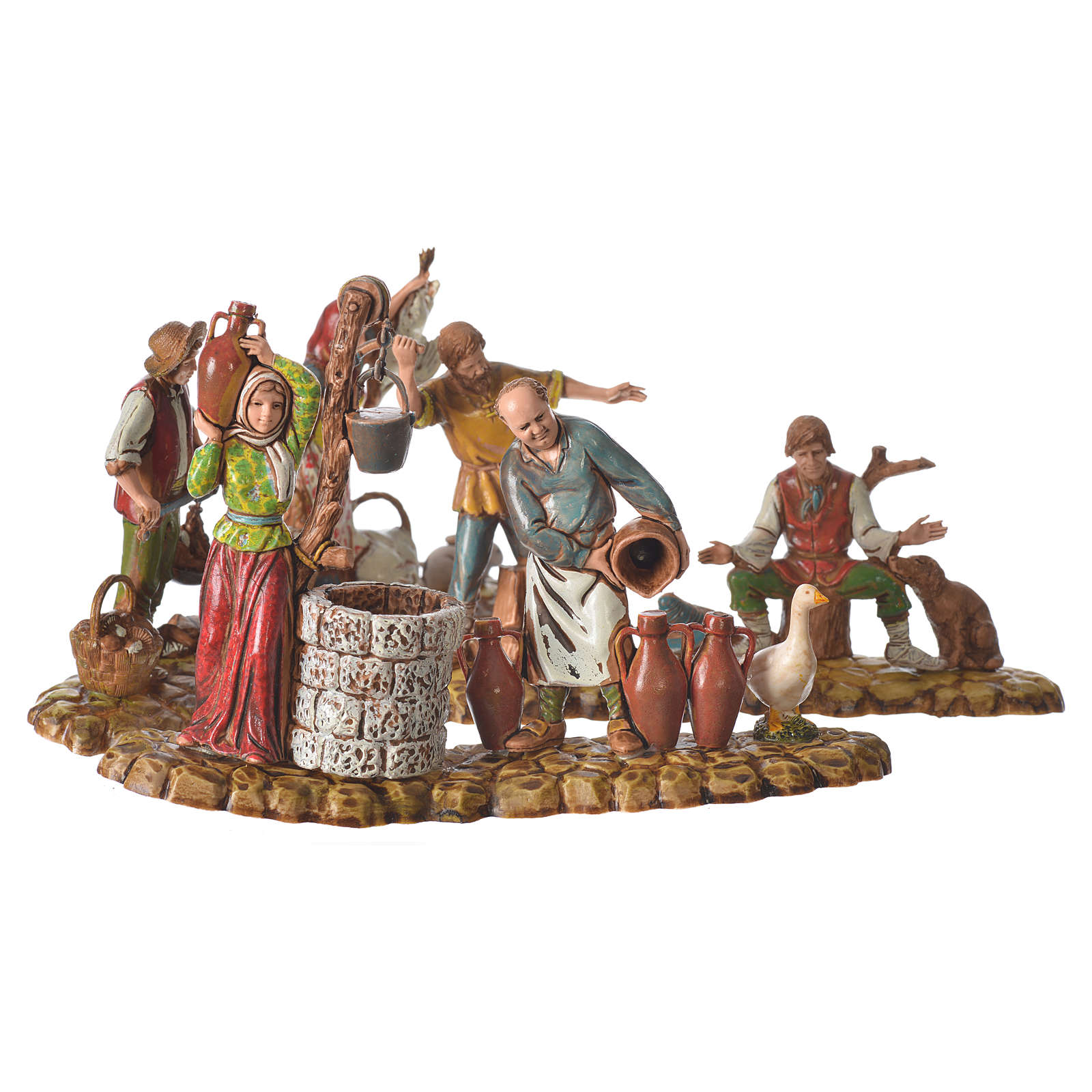 Scene 3pz pastori 10 cm Moranduzzo | vendita online su HOLYART