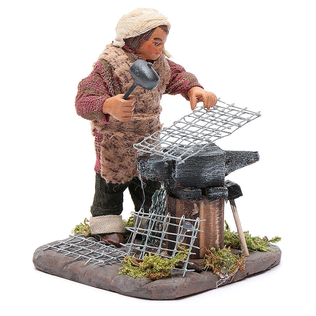 Fabbro con incudine 10 cm presepe napoletano | vendita online su HOLYART