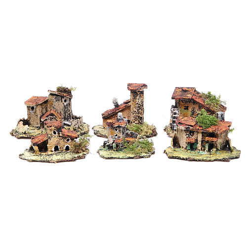 Kit case 6 pz presepe napoletano 4x9x7 | vendita online su HOLYART