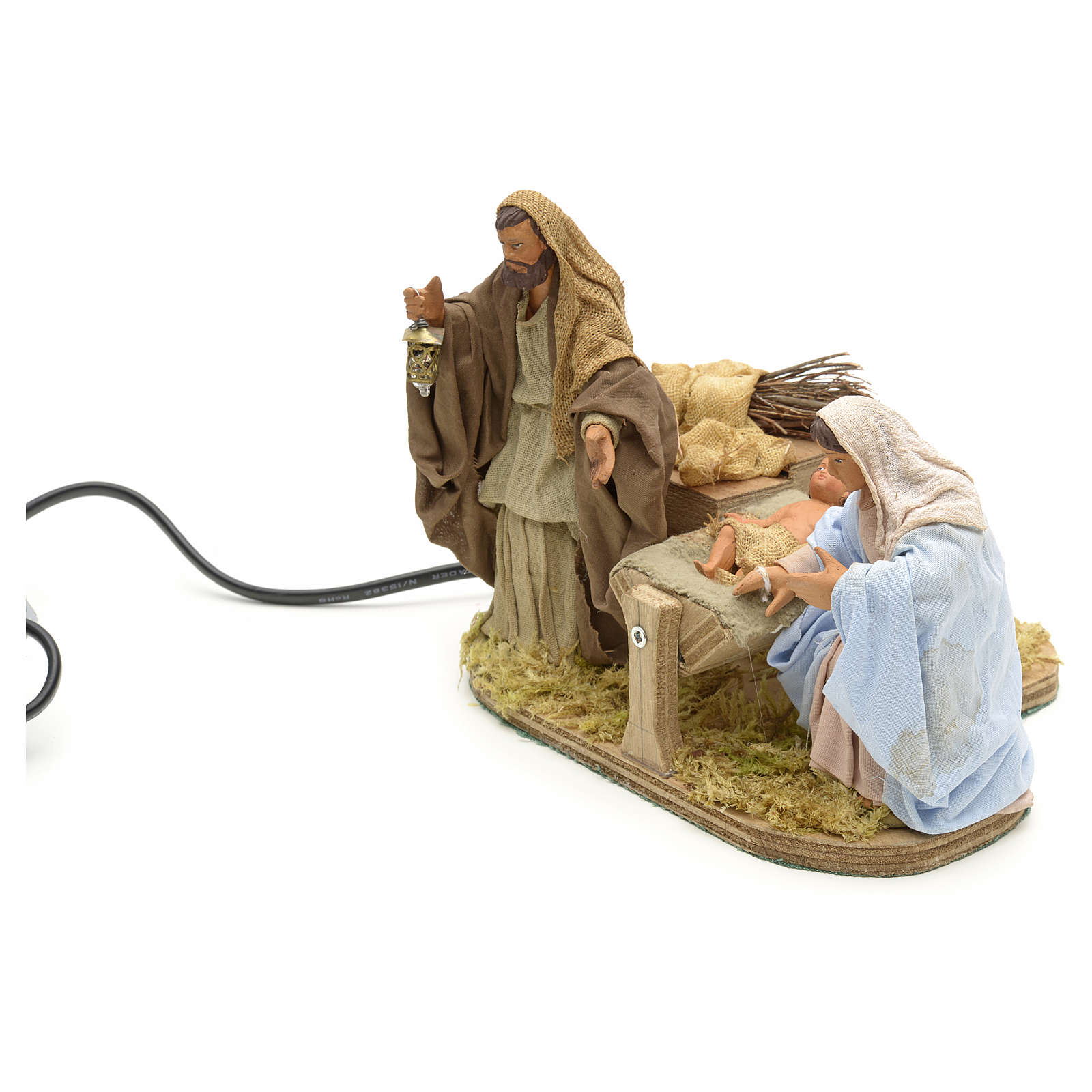 Animated Neapolitan Nativity 12 cm | online sales on HOLYART.co.uk