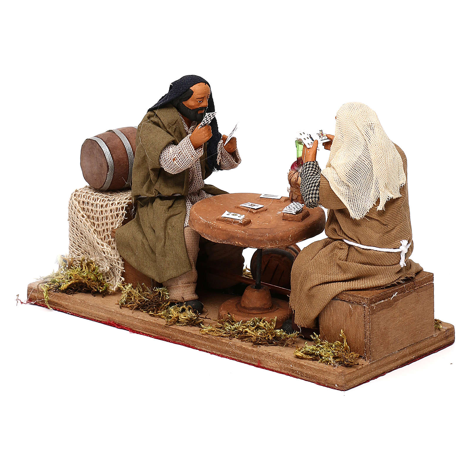 Santons animés joueurs crèche 12 cm | vente en ligne sur HOLYART
