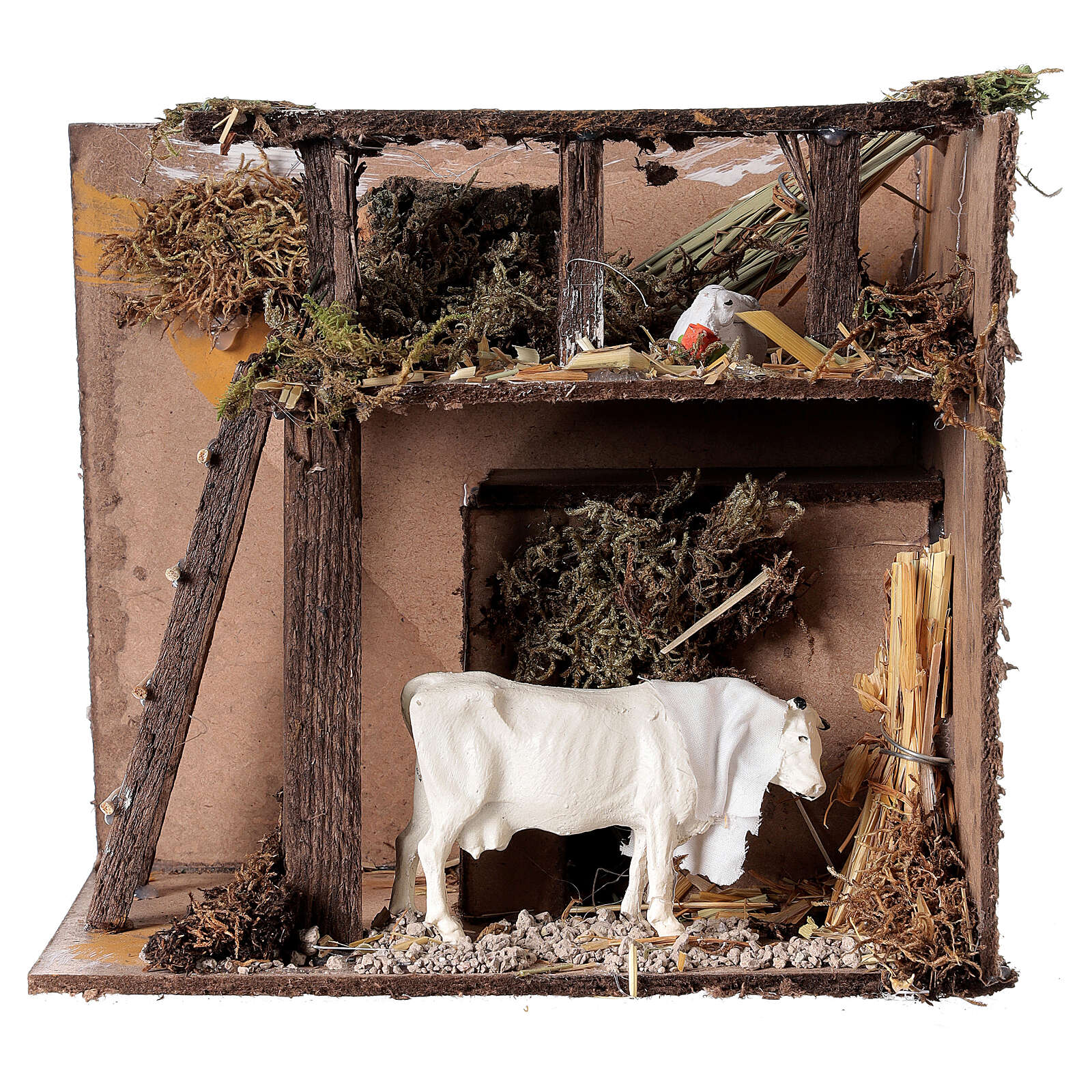 Vache crèche mouvement et cri 7 cm | vente en ligne sur HOLYART