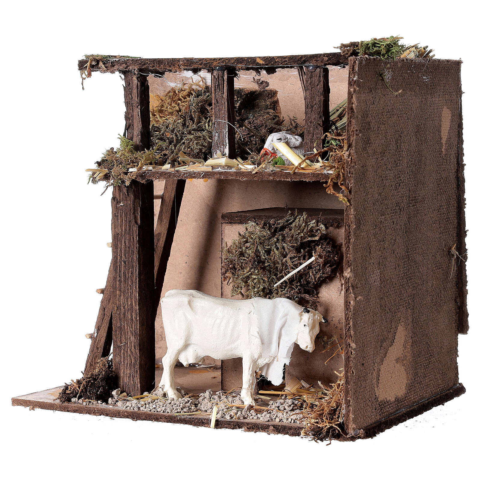 Vache crèche mouvement et cri 7 cm | vente en ligne sur HOLYART