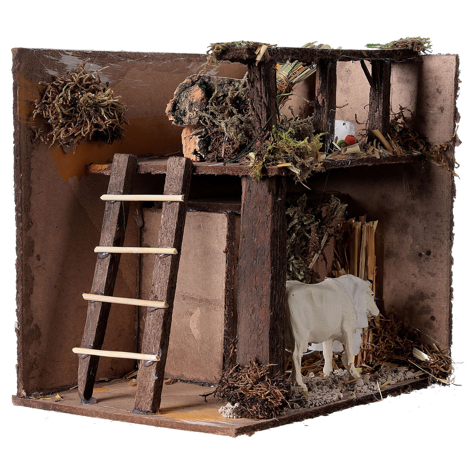 Vache crèche mouvement et cri 7 cm | vente en ligne sur HOLYART