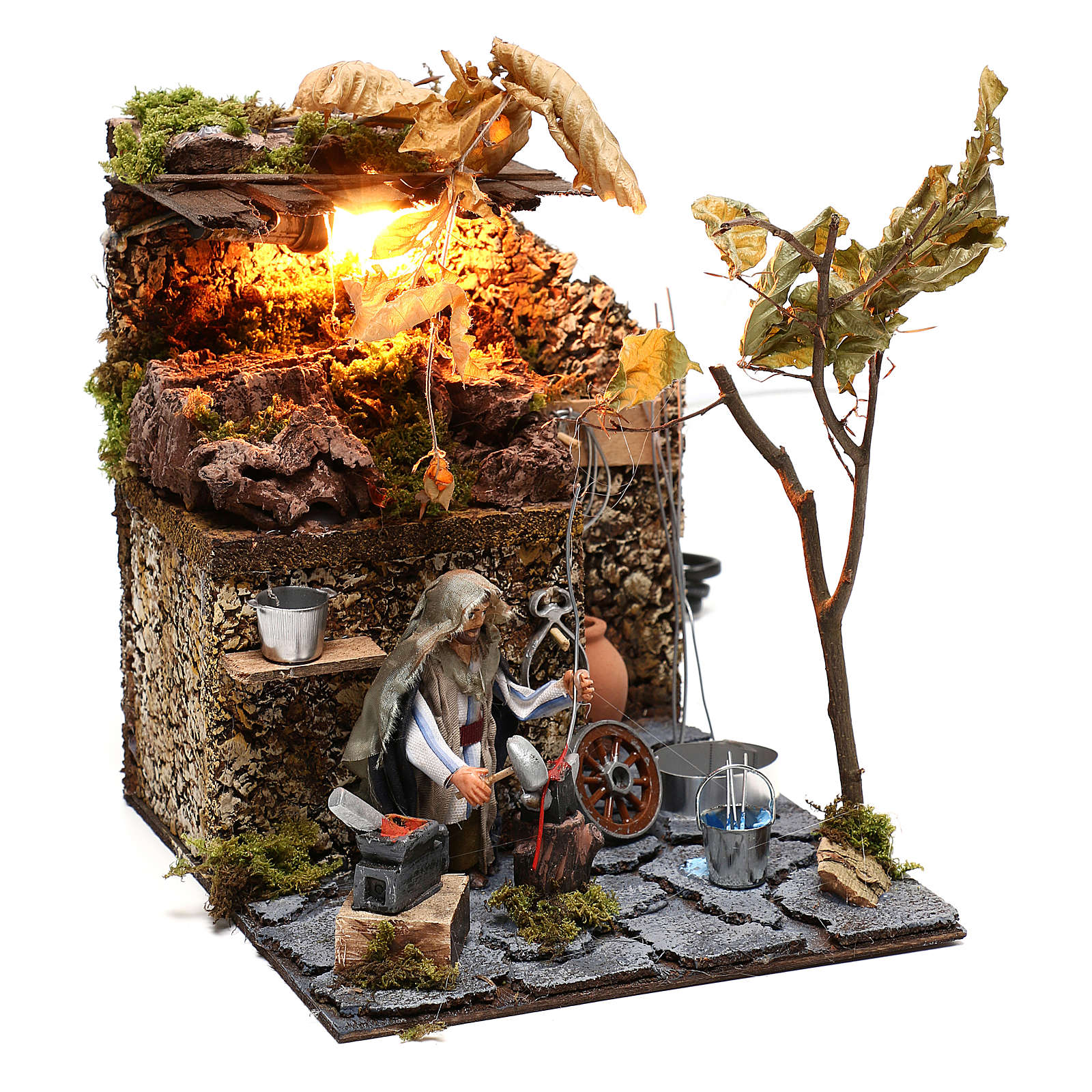 Fabbro realizza ruote movimento 10 cm presepe Napoli | vendita online ...