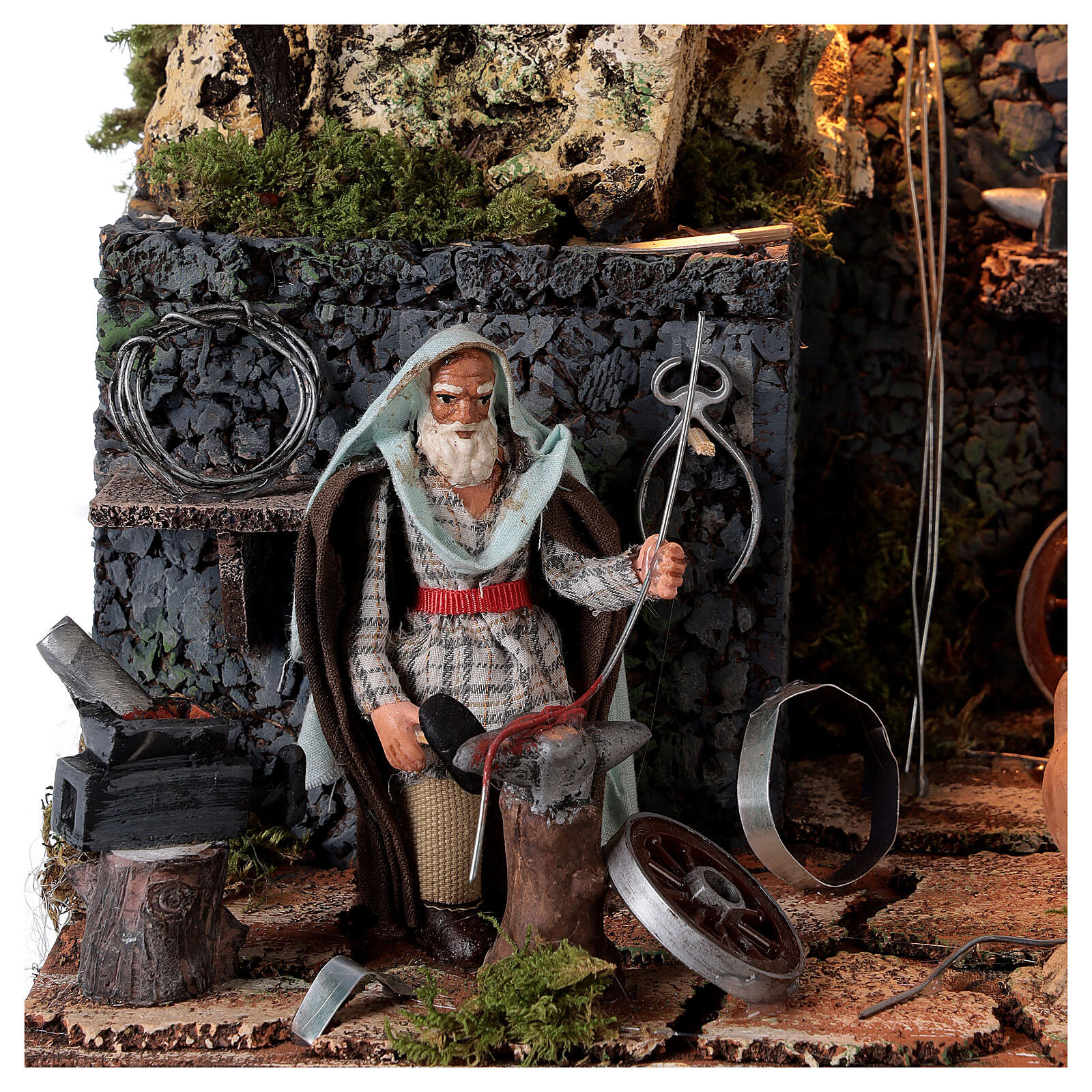 Fabbro realizza ruote movimento 10 cm presepe Napoli | vendita online ...