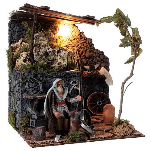 Fabbro realizza ruote movimento 10 cm presepe Napoli | vendita online ...