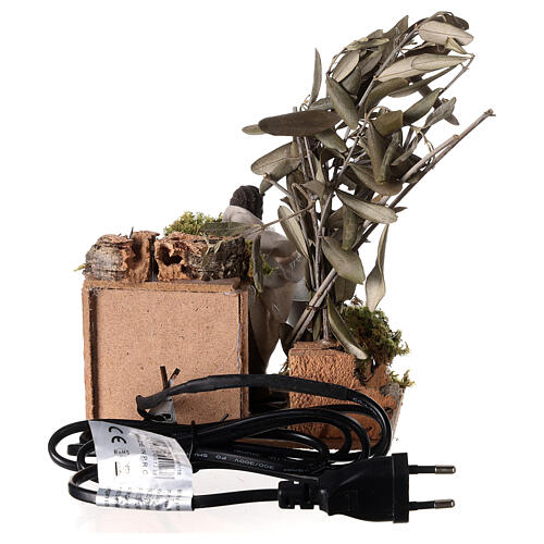 Olive collector 10 cm, animated nativity 19X14X9 cm | online sales on ...
