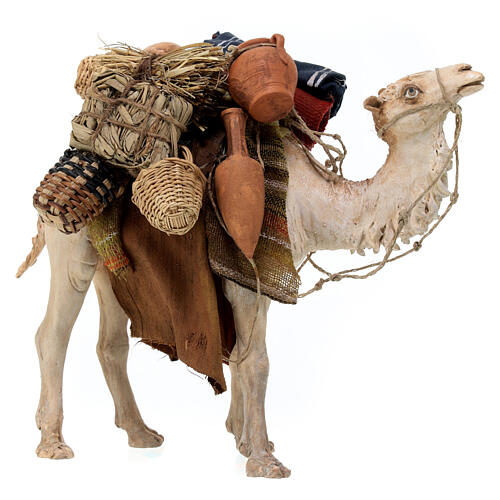 Nativity scene harnessed camel figurine 13 cm Angela Tripi | online ...