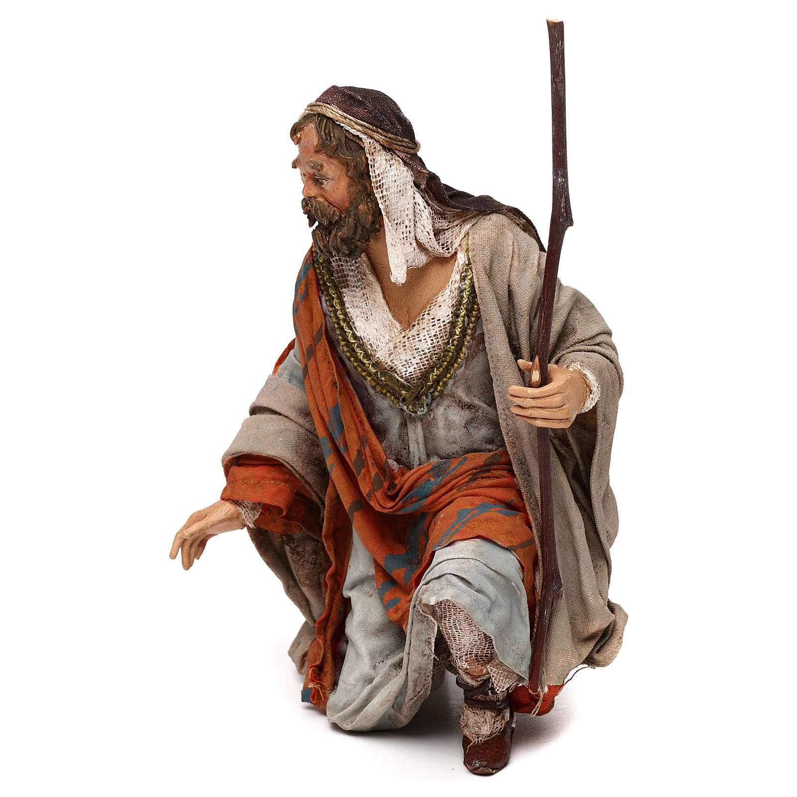 Kneeling Joseph 18cm Angela Tripi | online sales on HOLYART.co.uk