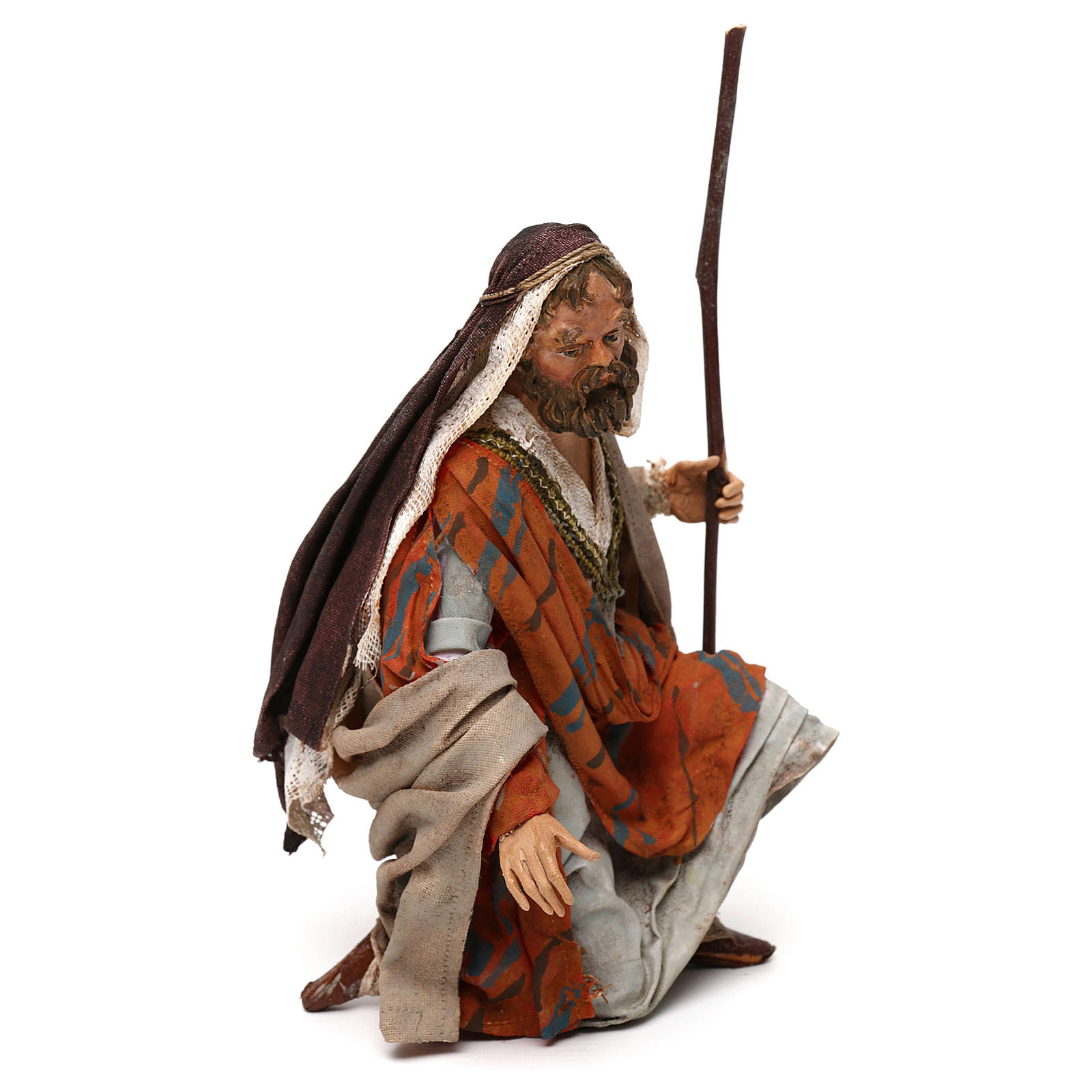 Kneeling Joseph 18cm Angela Tripi | online sales on HOLYART.co.uk