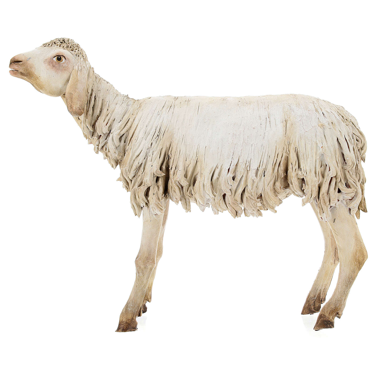 Standing sheep statue 30 cm, nativity Tripi | online sales on HOLYART.com