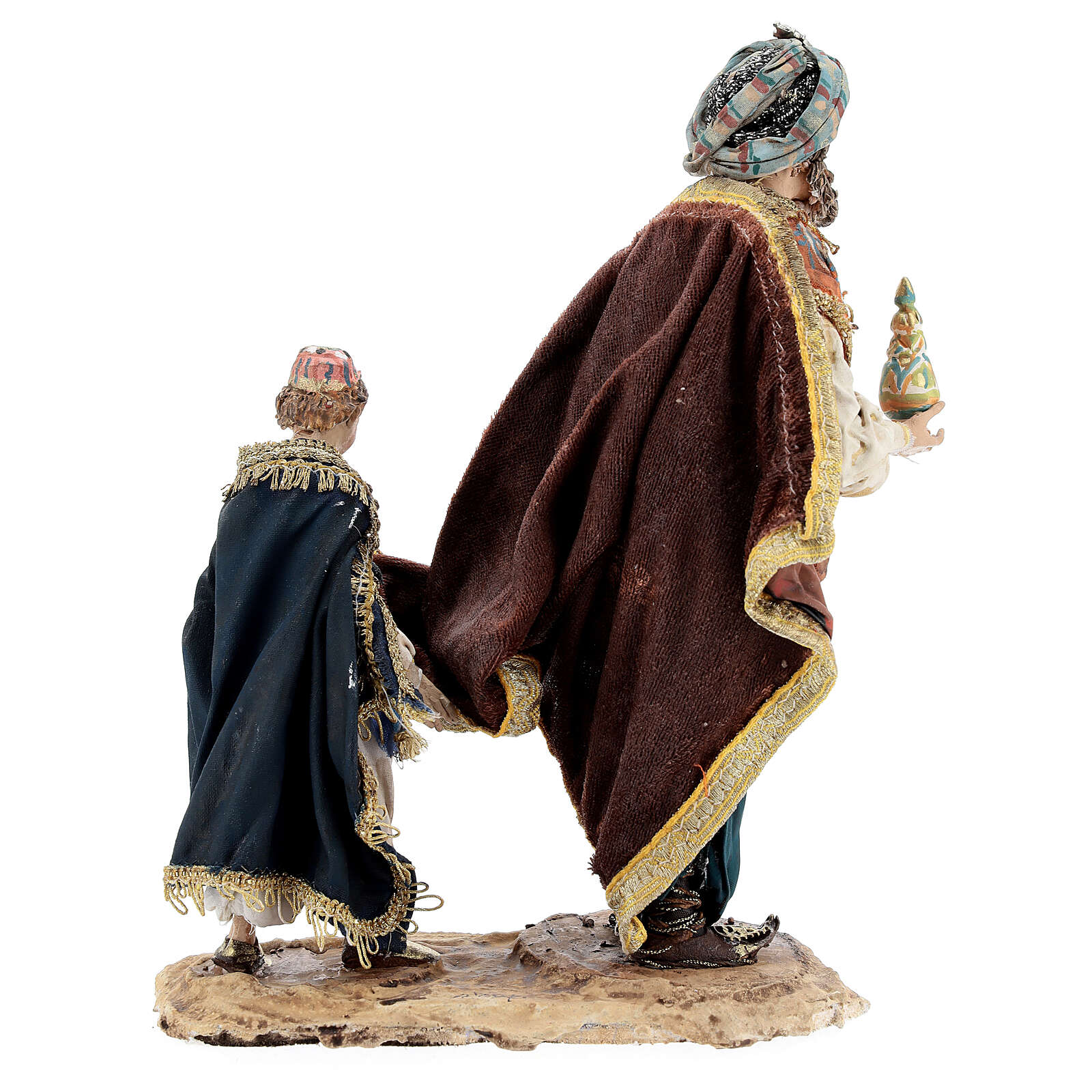 Re Magio con paggio 18 cm Angela Tripi | vendita online su HOLYART