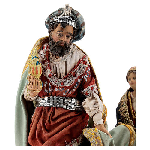 Re Magio con paggio 18 cm Angela Tripi | vendita online su HOLYART