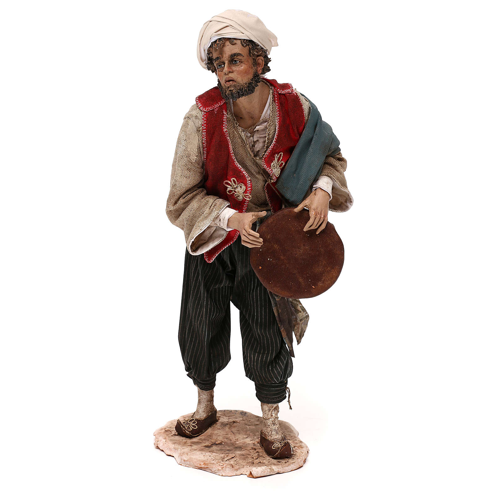 Nativity scene with 4 musicians 30 cm Angela Tripi | online sales on ...