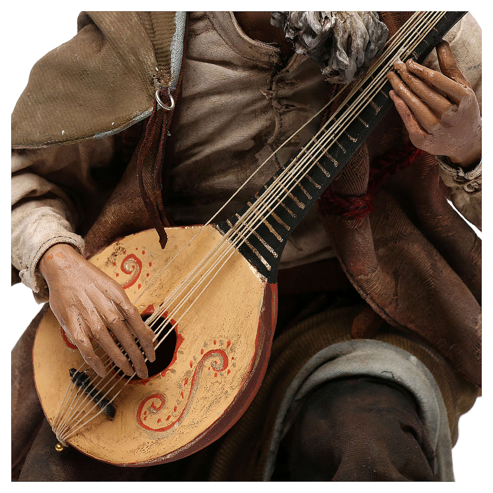 Nativity scene with 4 musicians 30 cm Angela Tripi | online sales on ...