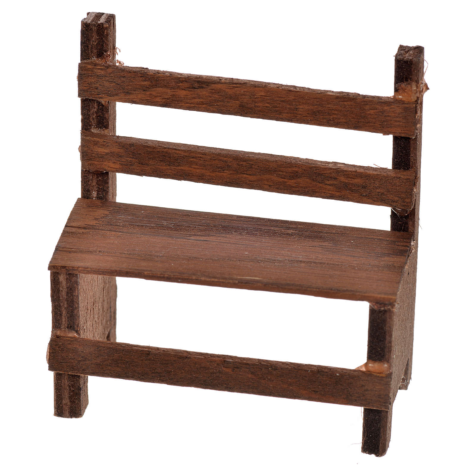 Mini banc en bois crèche Napolitaine 5x5,5x3 cm | vente en ligne sur ...