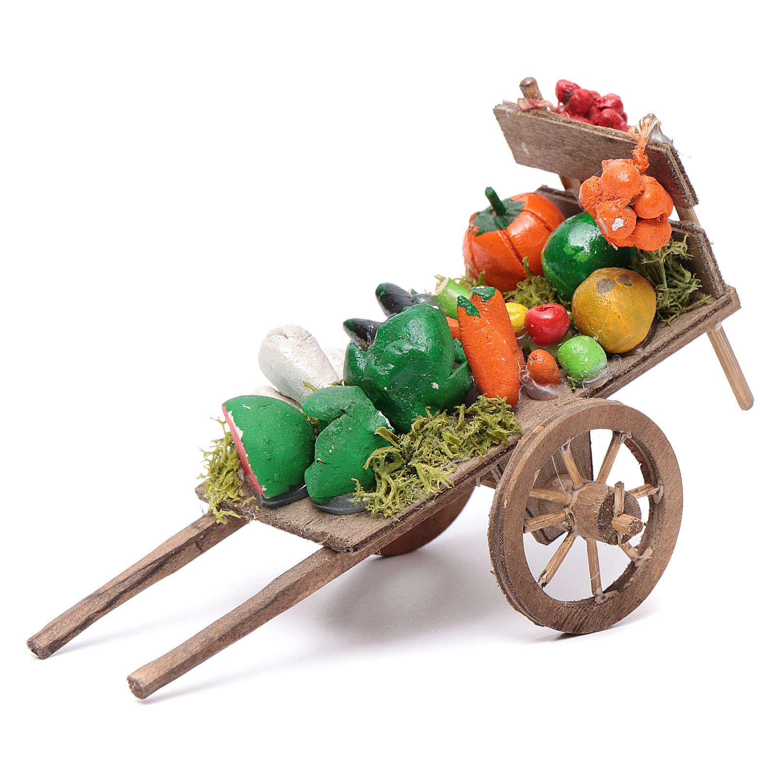 Char fruits et légumes crèche napolitaine 8x12x7cm | vente en ligne sur ...