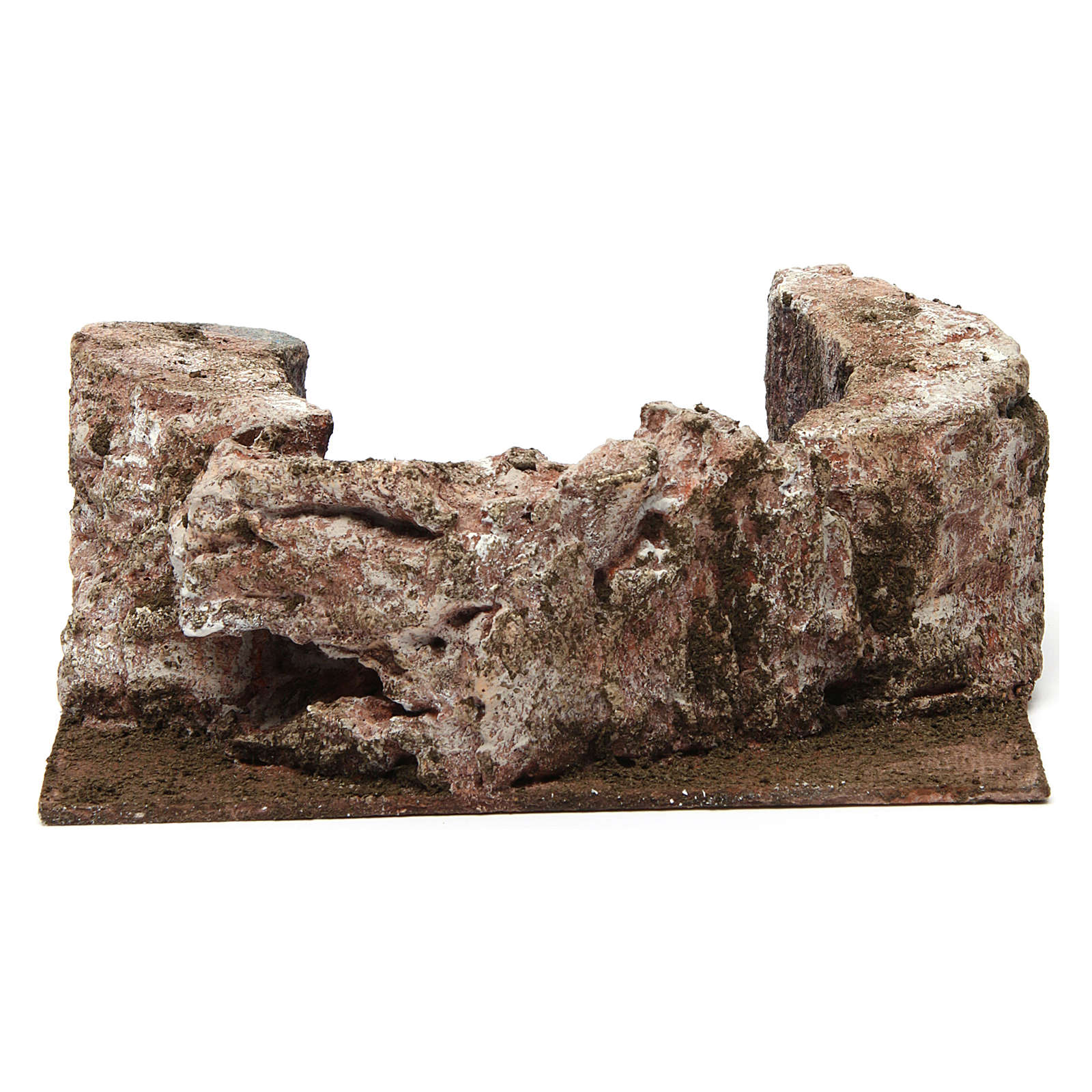 Stream in rock semi-circle for 10 cm nativity scene | online sales on ...