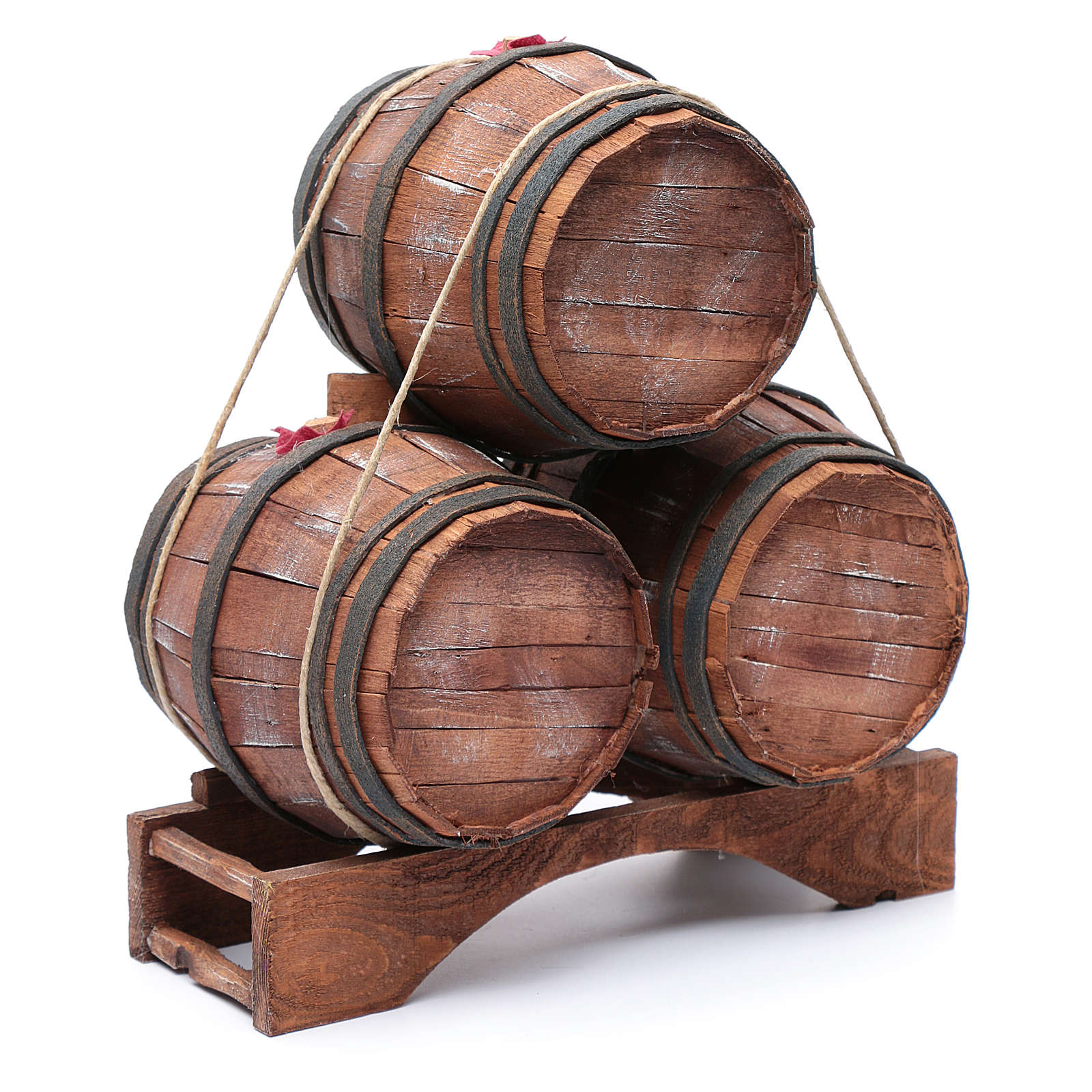 Nativity scene barrel trio 30x25x15 cm | online sales on HOLYART.com