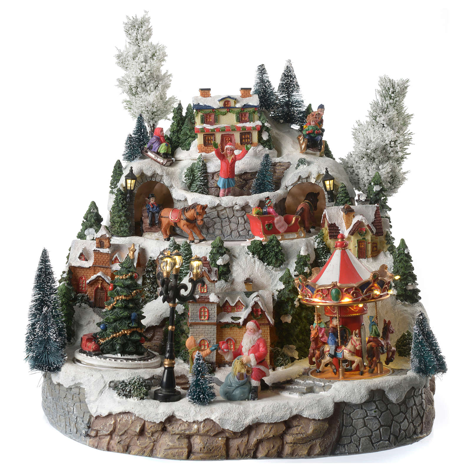 Montagne Village De Noel