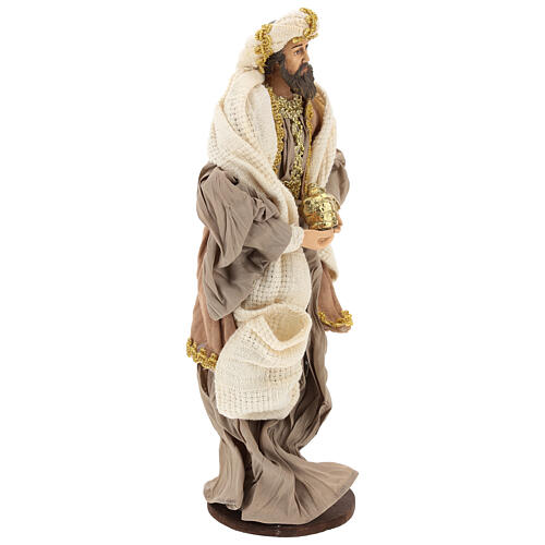 3 Magi statue 30 cm in resin and cloth gold details | online sales on ...