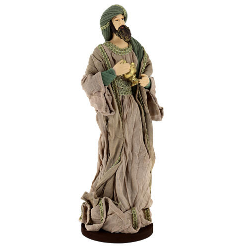 3 Magi statue 30 cm in resin and cloth gold details | online sales on ...