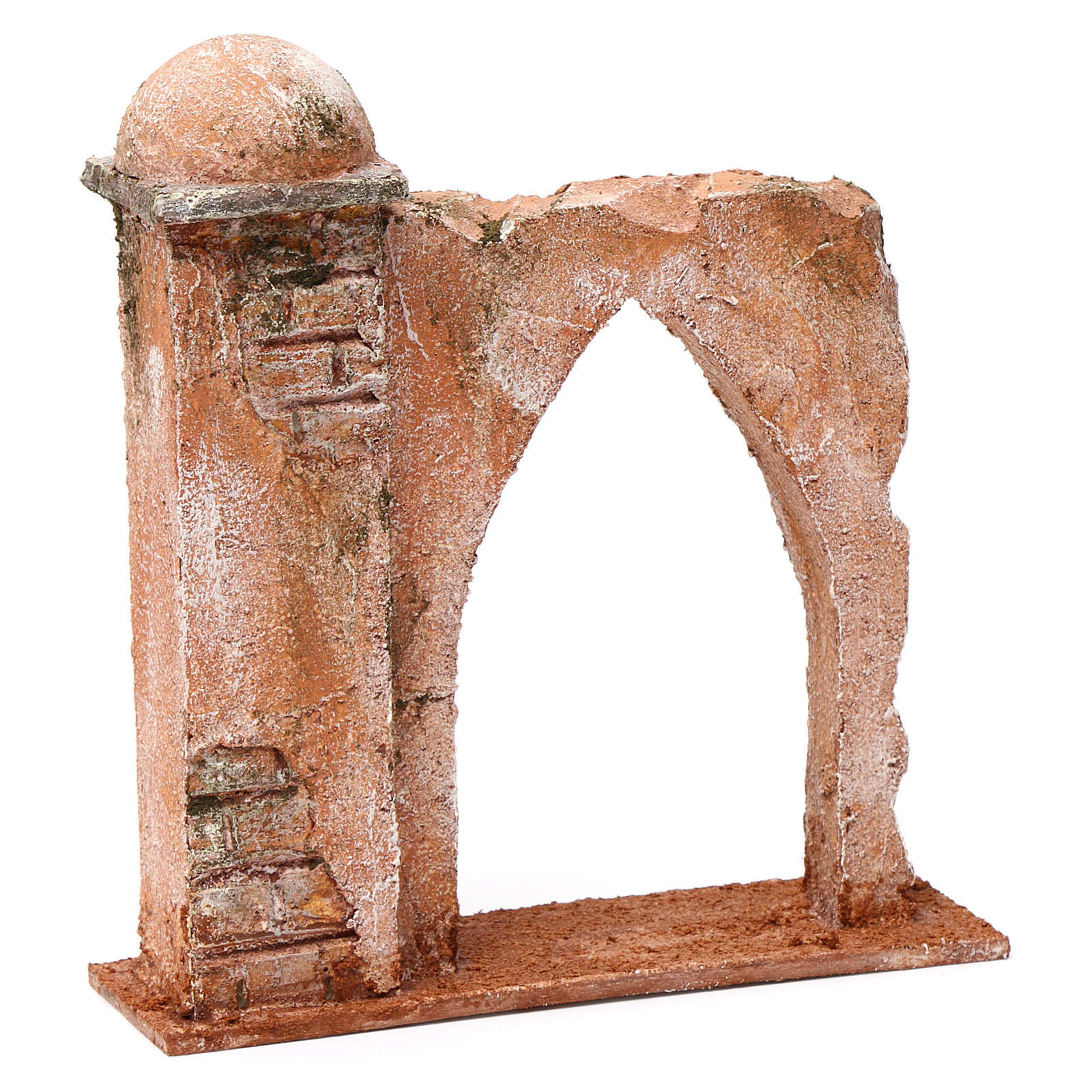 Mur łuk ostry i kolumna do szopki 10 cm 20x15x5 cm styl | sprzedaż ...