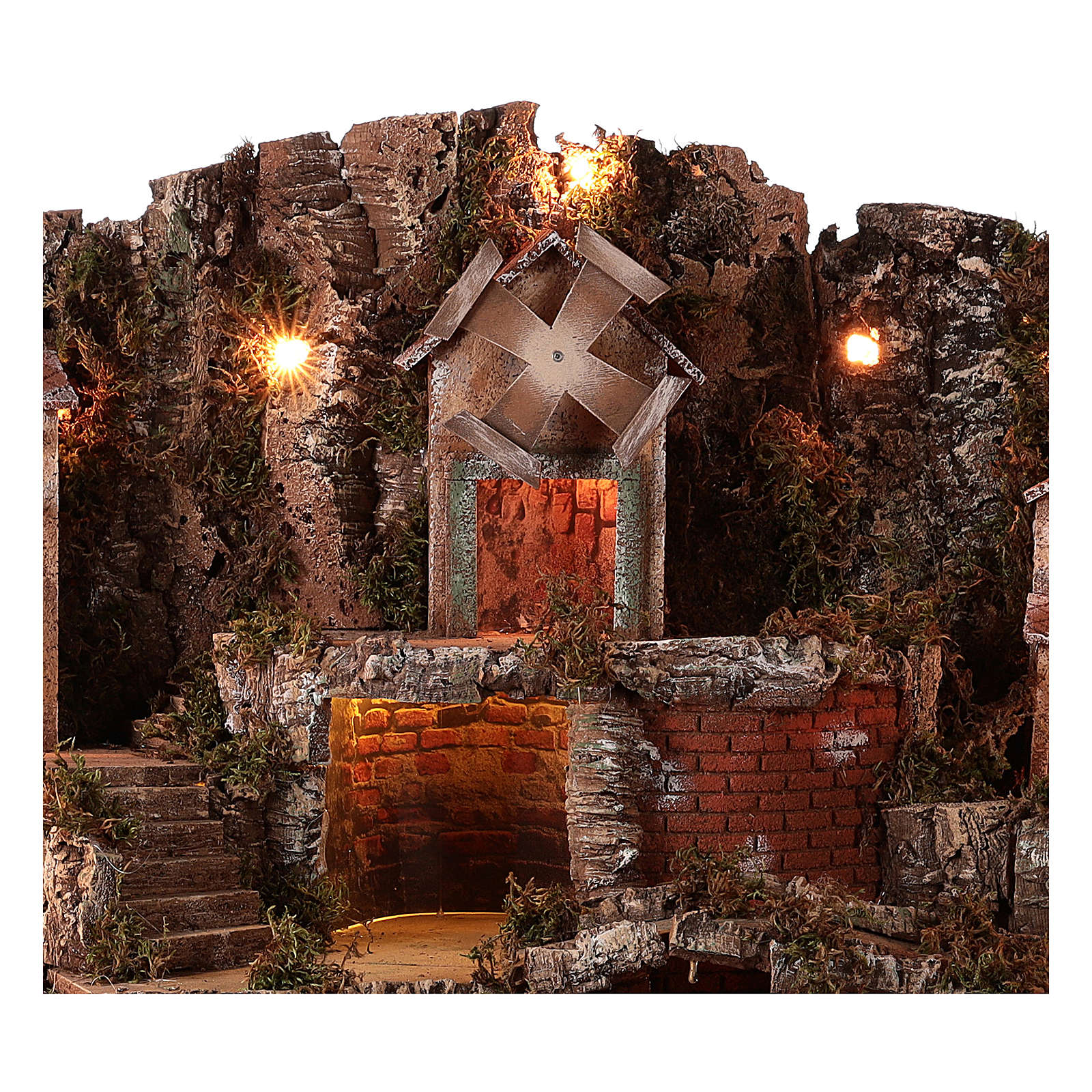 Décor crèche napolitaine 70x85x55 cm | vente en ligne sur HOLYART