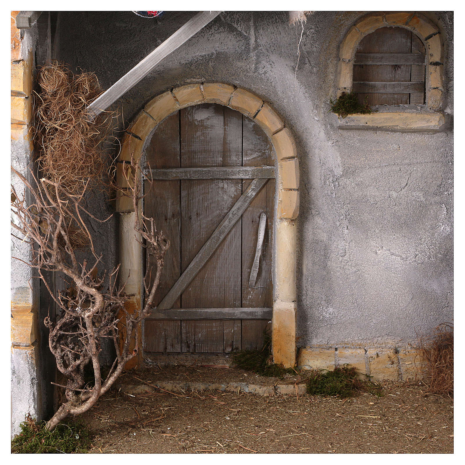 Establo de madera para belén 30-40 cm | venta online en HOLYART