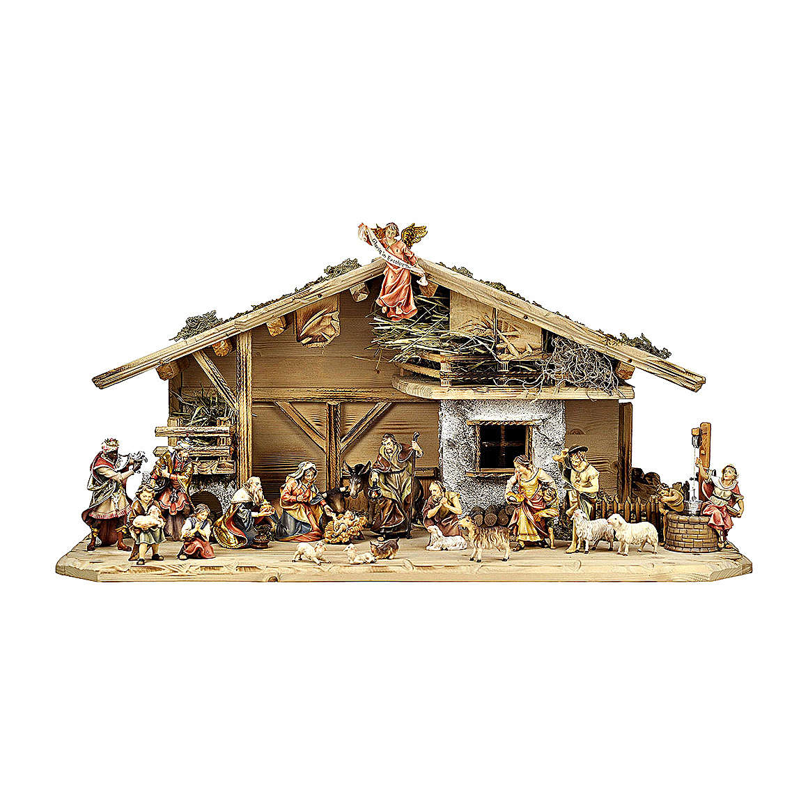 Nativity, Three Kings, Shepherds, Ox and Donkey 22 pcs, 12 | online ...
