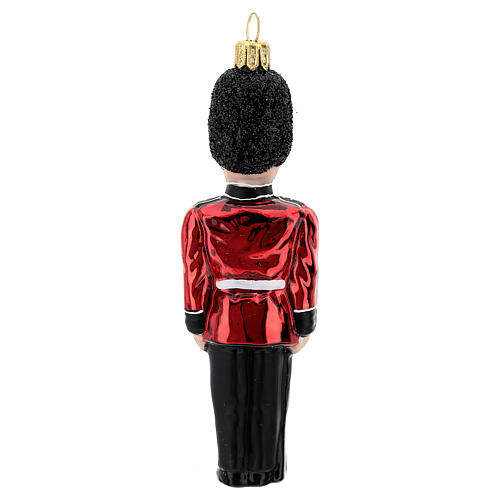English Royal Guard Christmas tree decoration in blown glass | online ...