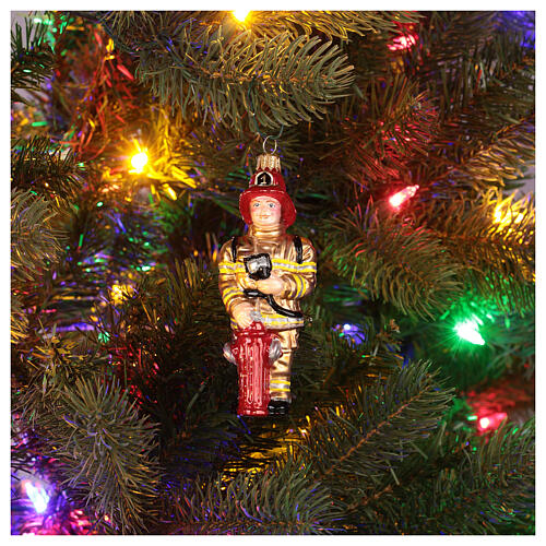 Fireman Christmas tree ornament | online sales on HOLYART.com