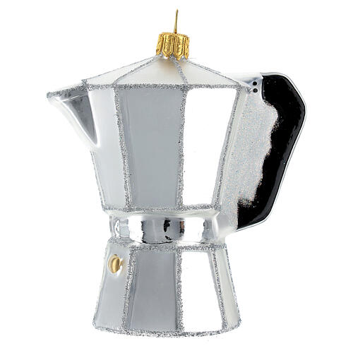 Moka pot glass Christmas ornament | online sales on HOLYART.com