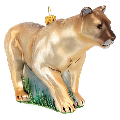 Puma decoraciones árbol Navidad vidrio soplado | venta online en HOLYART