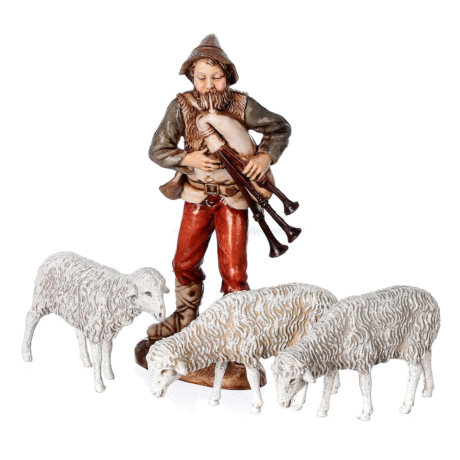 Medieval hamlet 55x80x50 cm with mirror and 12 cm figurines | online ...