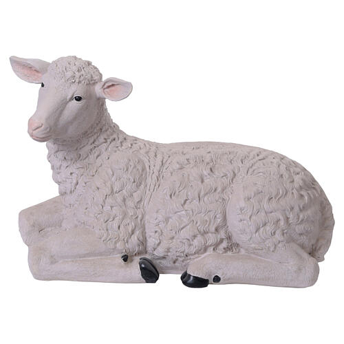 Colored Resin Sheep Statue for 180cm Nativity Scene Indoor/Outdoor Use ...