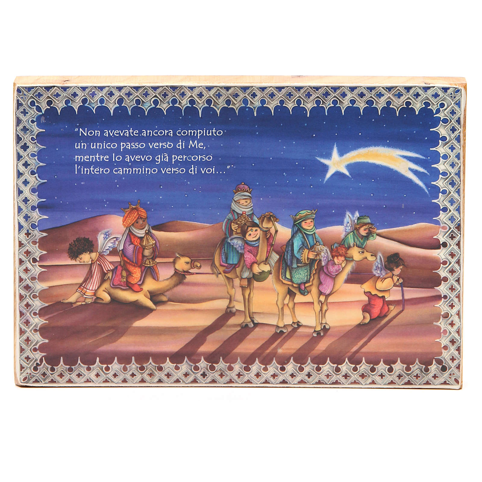 The Three Wise Men painting 15,2x22cm | online sales on HOLYART.com