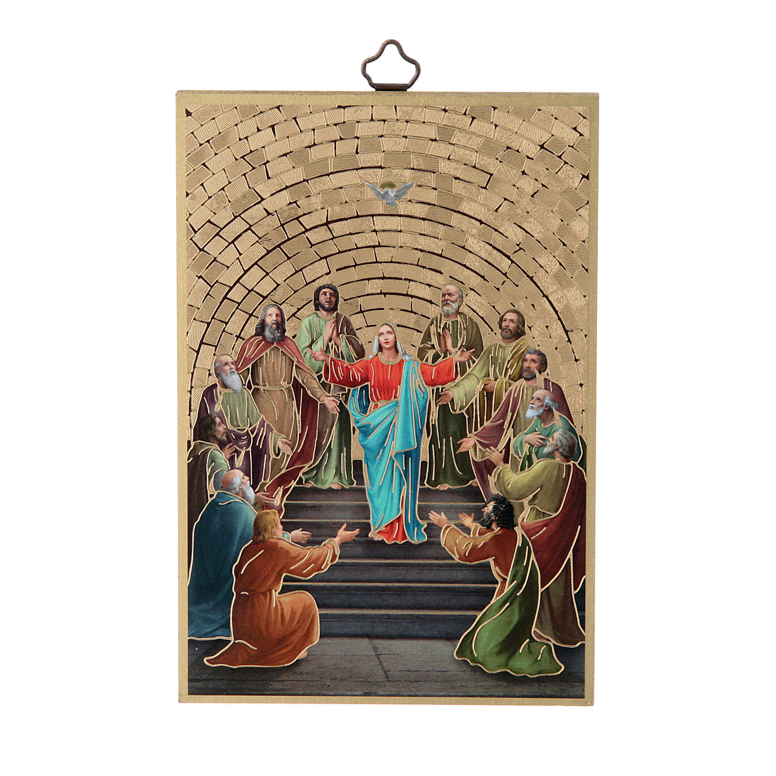 Pentecost woodcut | online sales on HOLYART.co.uk