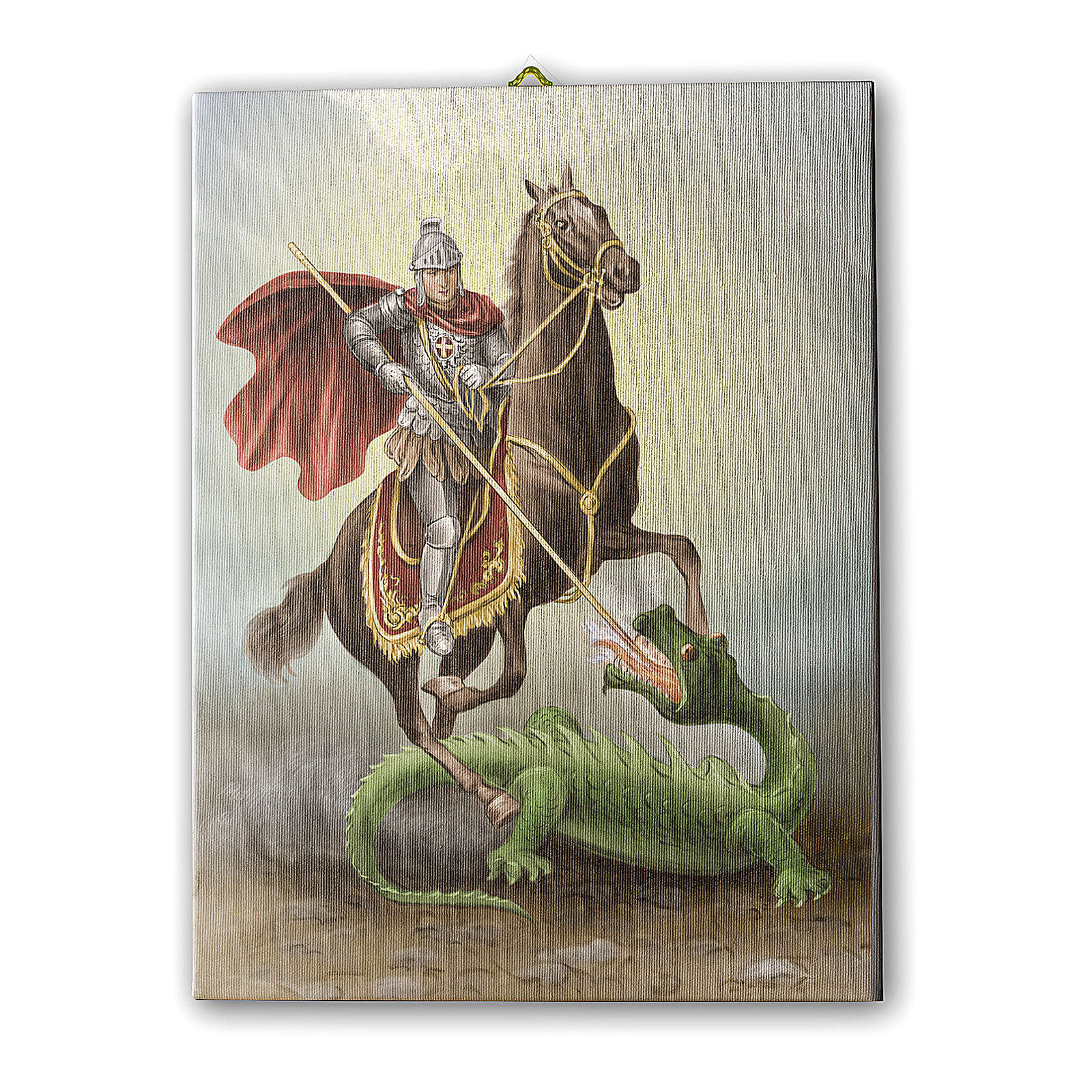 Saint George print on canvas 40x30 cm | online sales on HOLYART.com