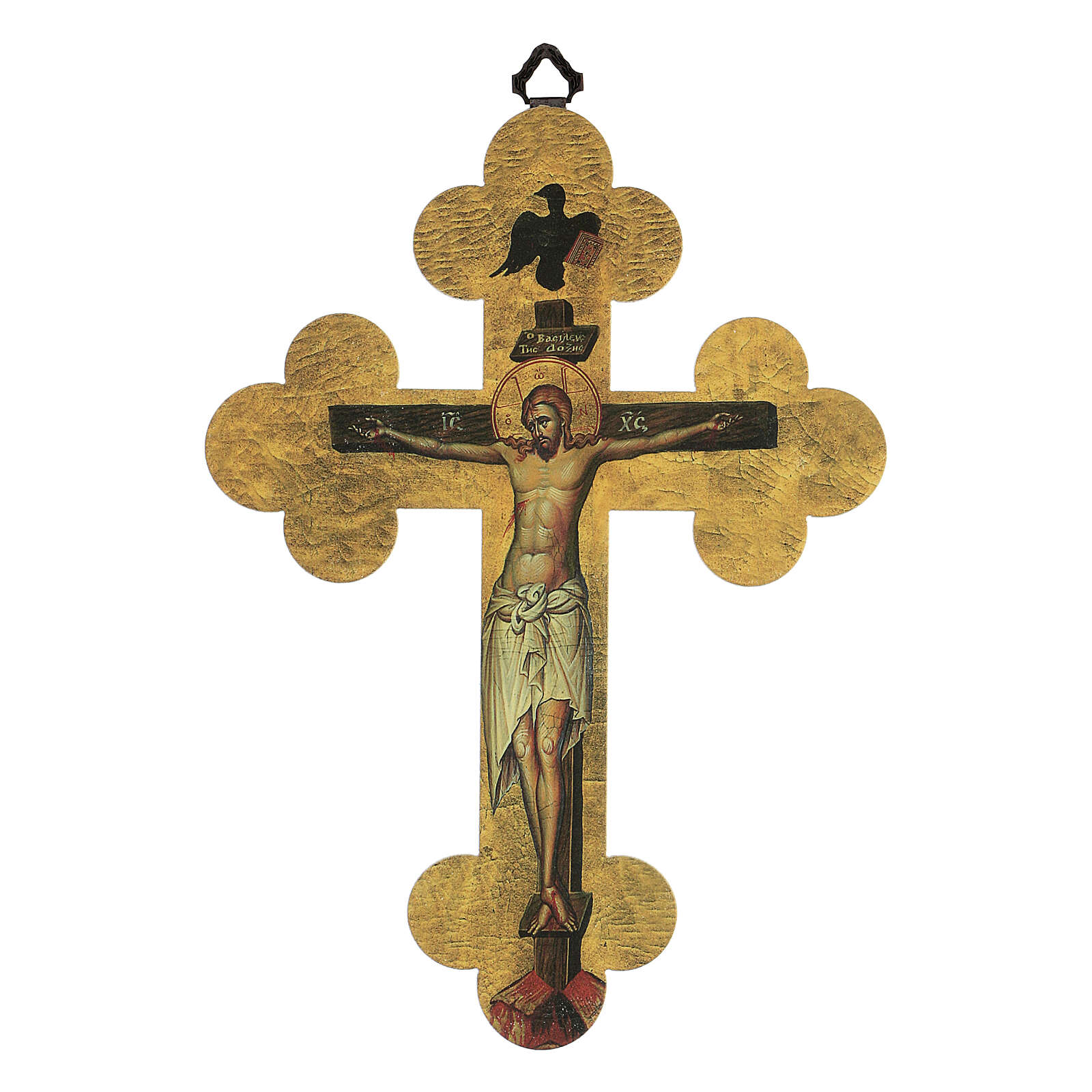 Cuadrito en forma de cruz de lámina de cerámica 25x20 cm | venta online ...