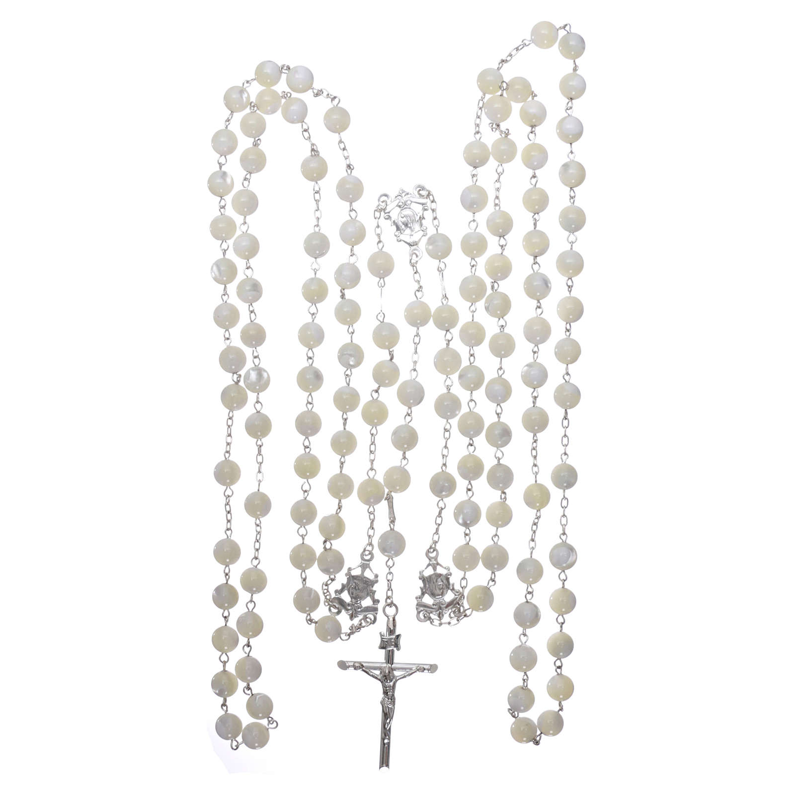 Mexican wedding lasso rosary in sterling silver and | online sales on ...