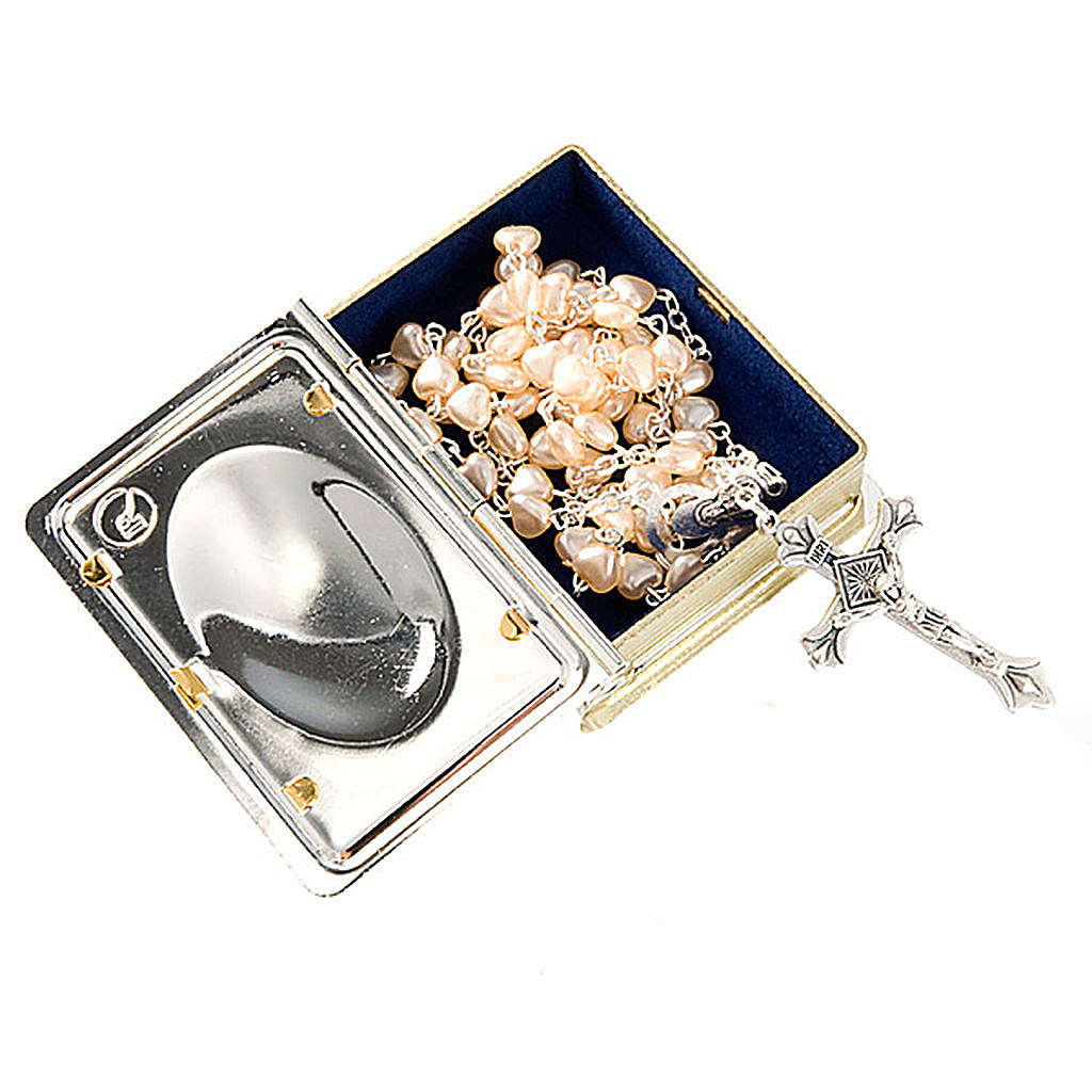 Book rosary case-4mm beads | online sales on HOLYART.com
