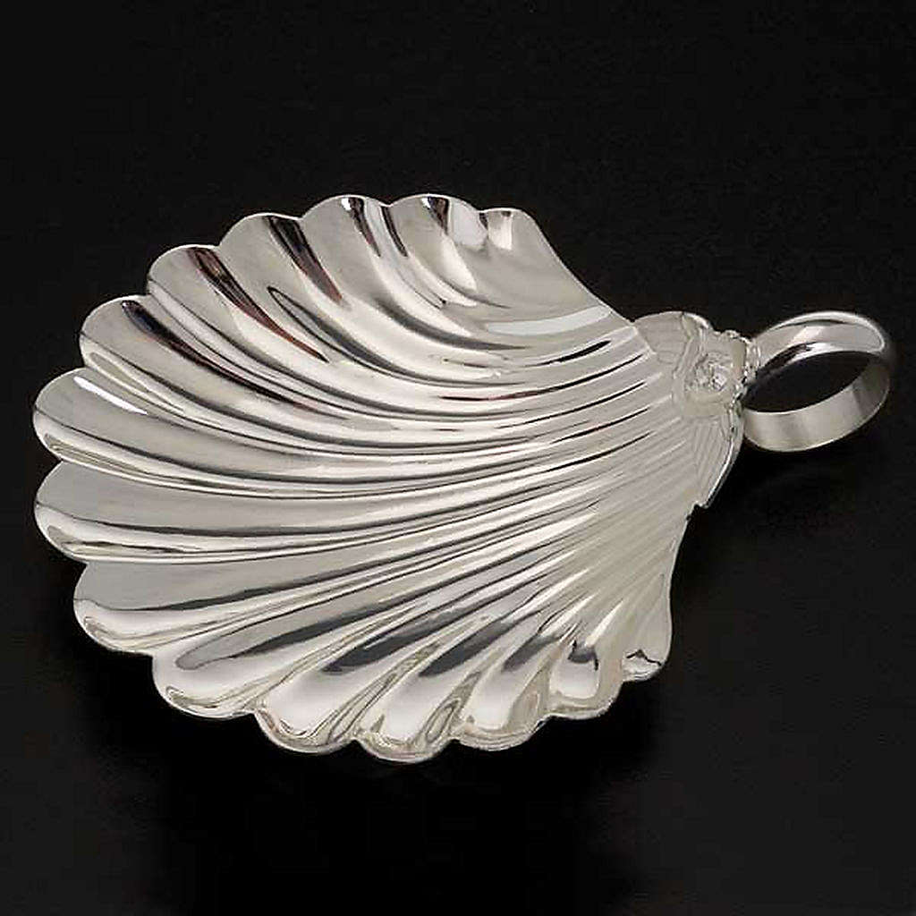 Baptismal shell, gold or silver | online sales on HOLYART.com