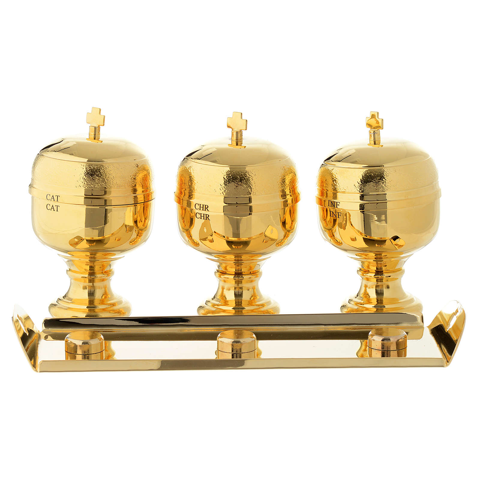 Holy oil stock set with case and tray | online sales on HOLYART.co.uk