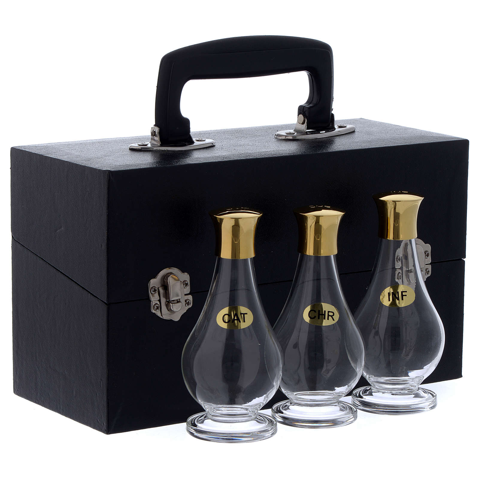 Holy Oils: case with glass containers | online sales on HOLYART.co.uk