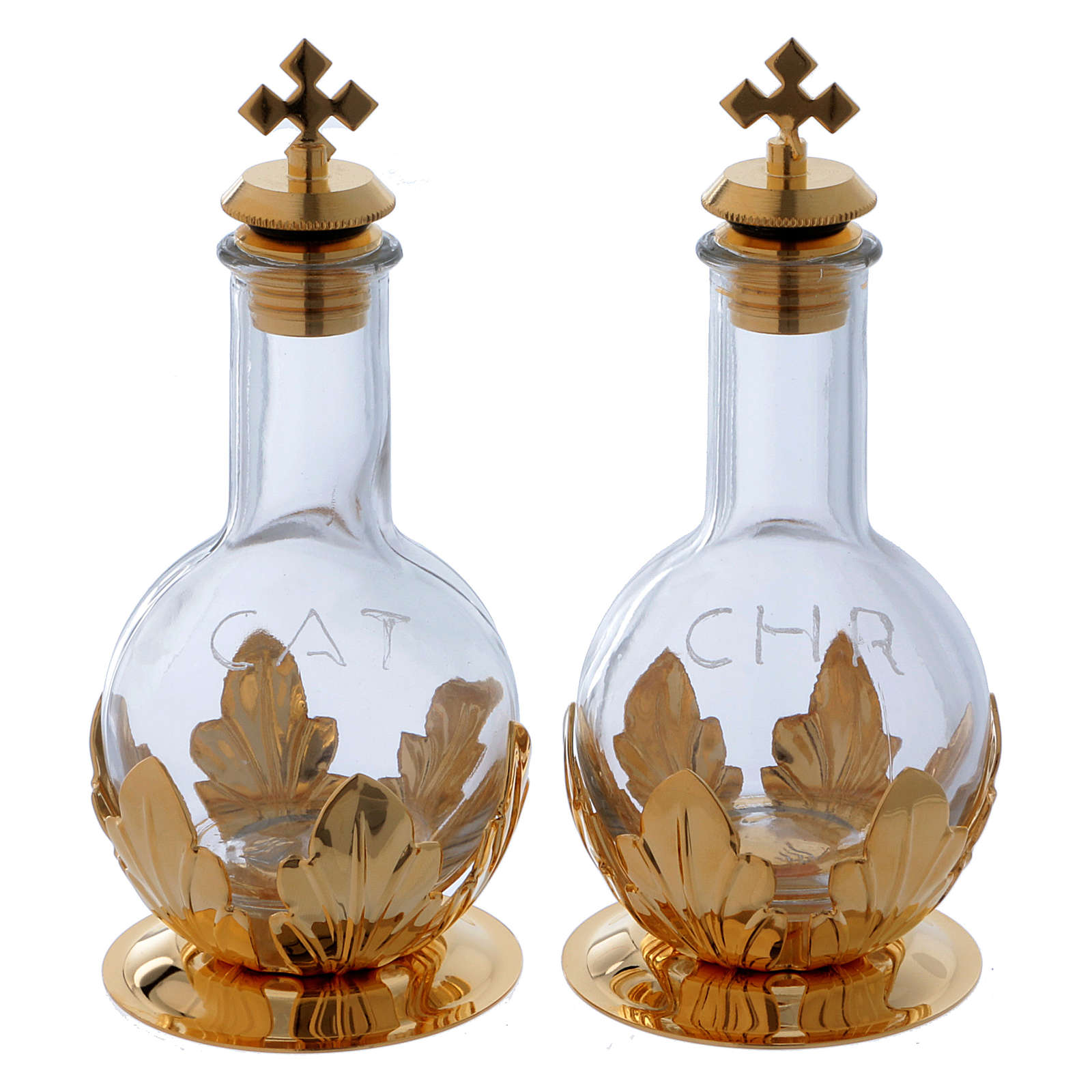 Holy Oils: case in faux leather with two containers 100 cc | online ...