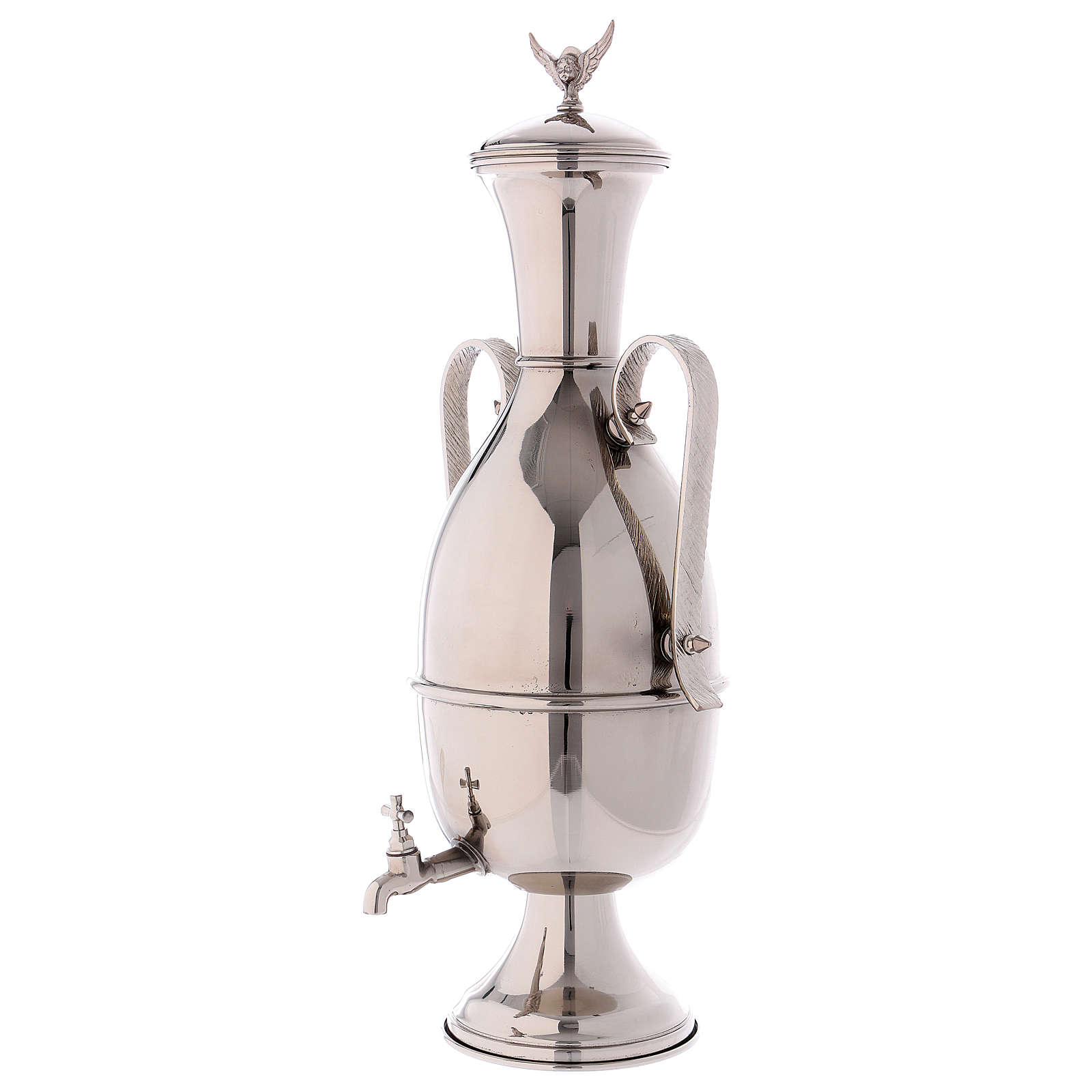 Holy oil container in nickel plated brass 5 liters | online sales on ...