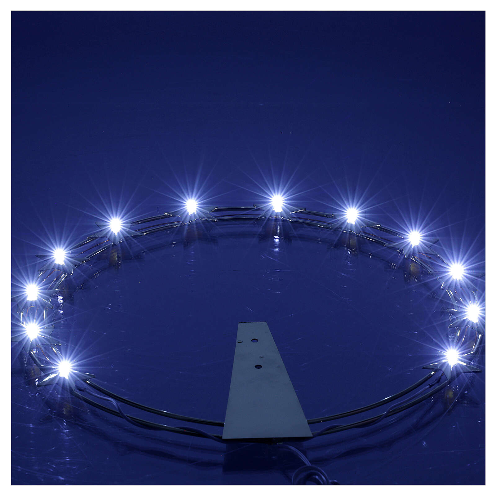 Auréole lumineuse avec ampoules laiton doré, 30 cm | vente en ligne sur ...